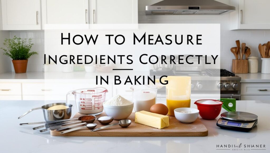 How to Measure Ingredients Correctly in Baking